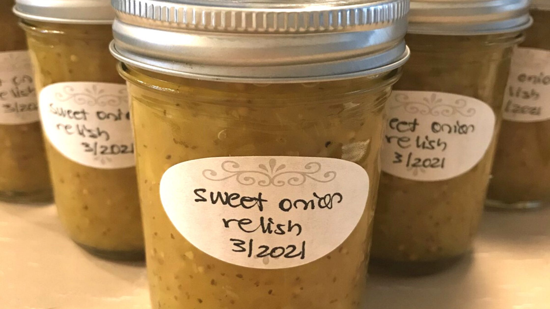 Texas Sweet Onion Relish - The Ingredient Guru, Mira Dessy