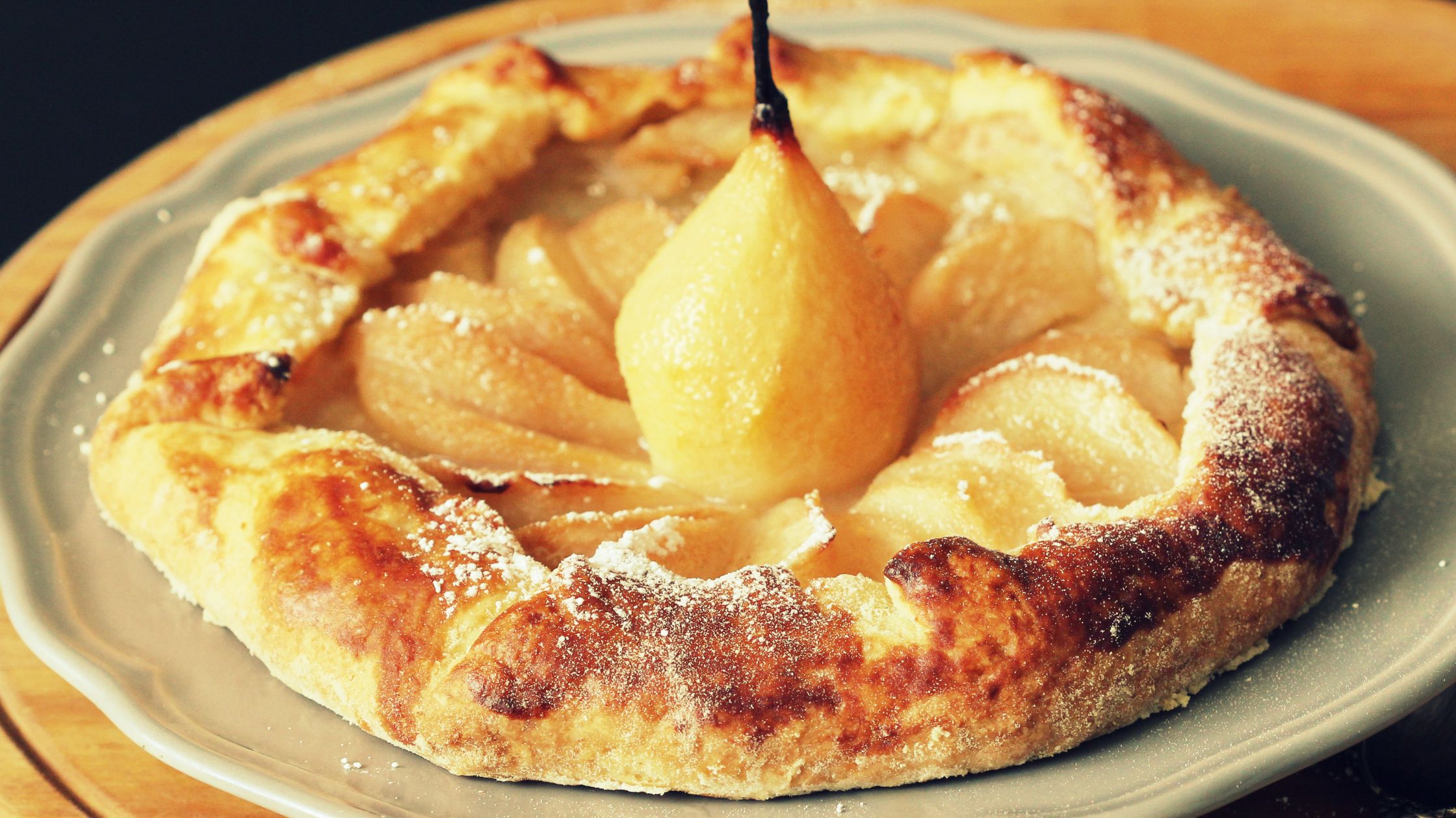 Pear Delights: Experimenting with a Torte and a Galette - The ...